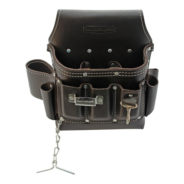 TradeSmith TS5205 - Top Grain Leather Electrician's Tool Pouch ...