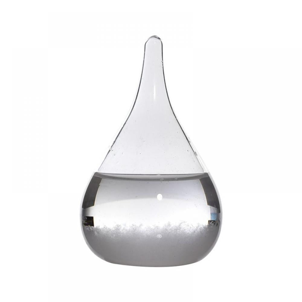 Tradecan Stylish Desktop Weather Forecast Water Drop Glass Bottle ...