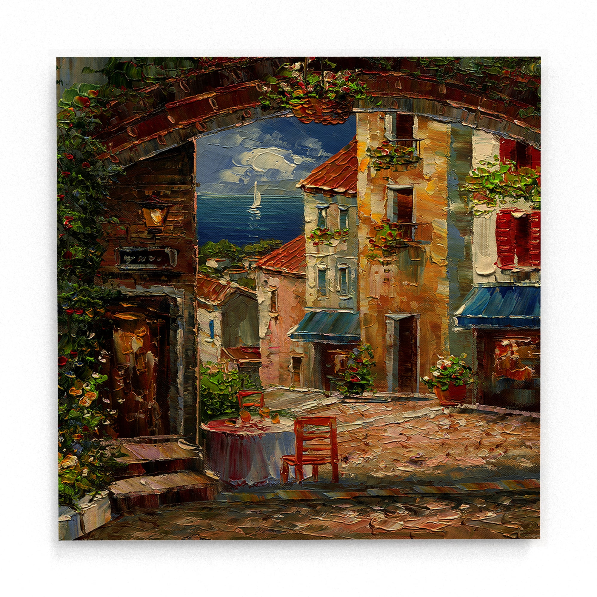 Trademark Art Architecture Art Print, 16" x 16", by Michelle Calkins ...