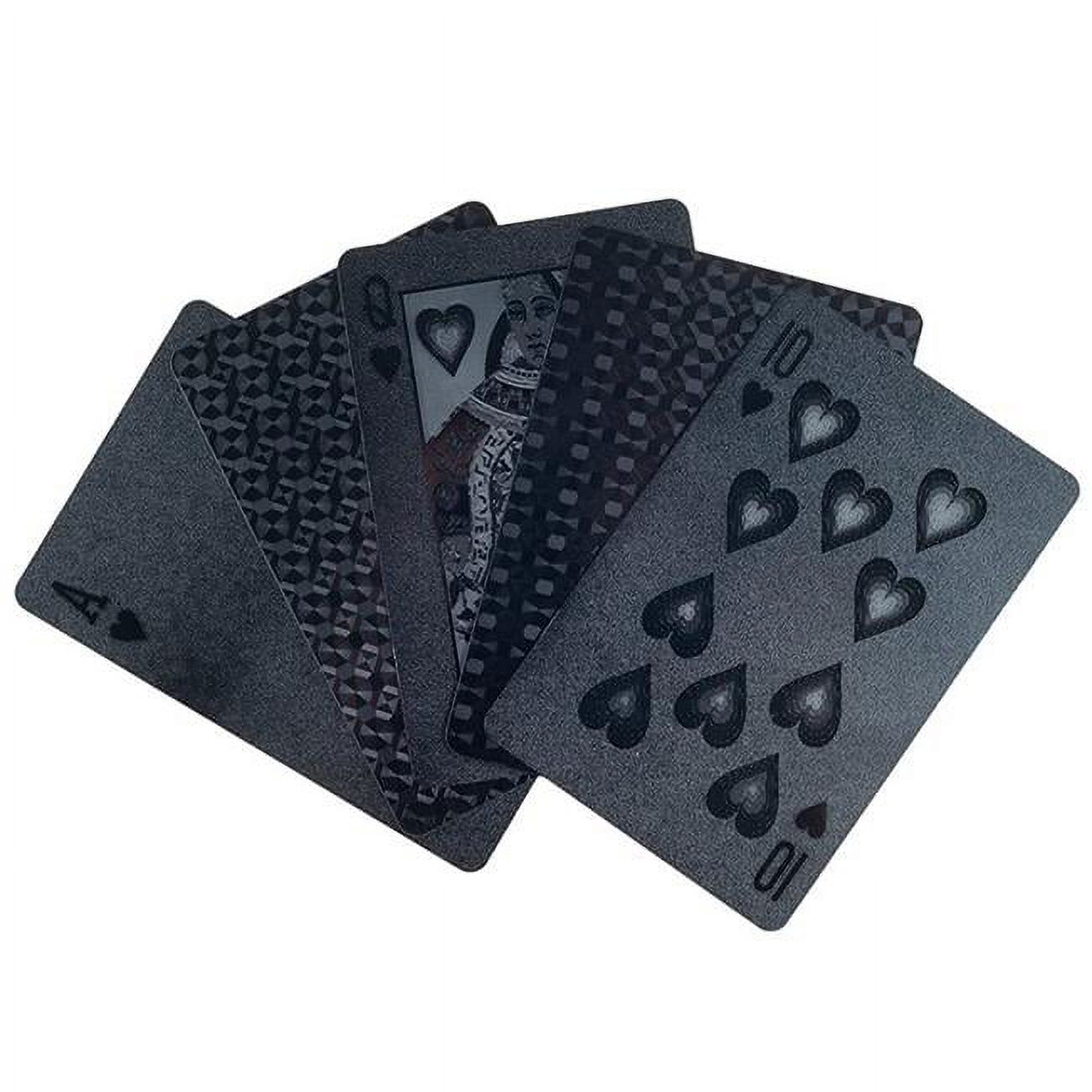 Trademark Devil Black Poker Embossed Playing Cards - Walmart.com
