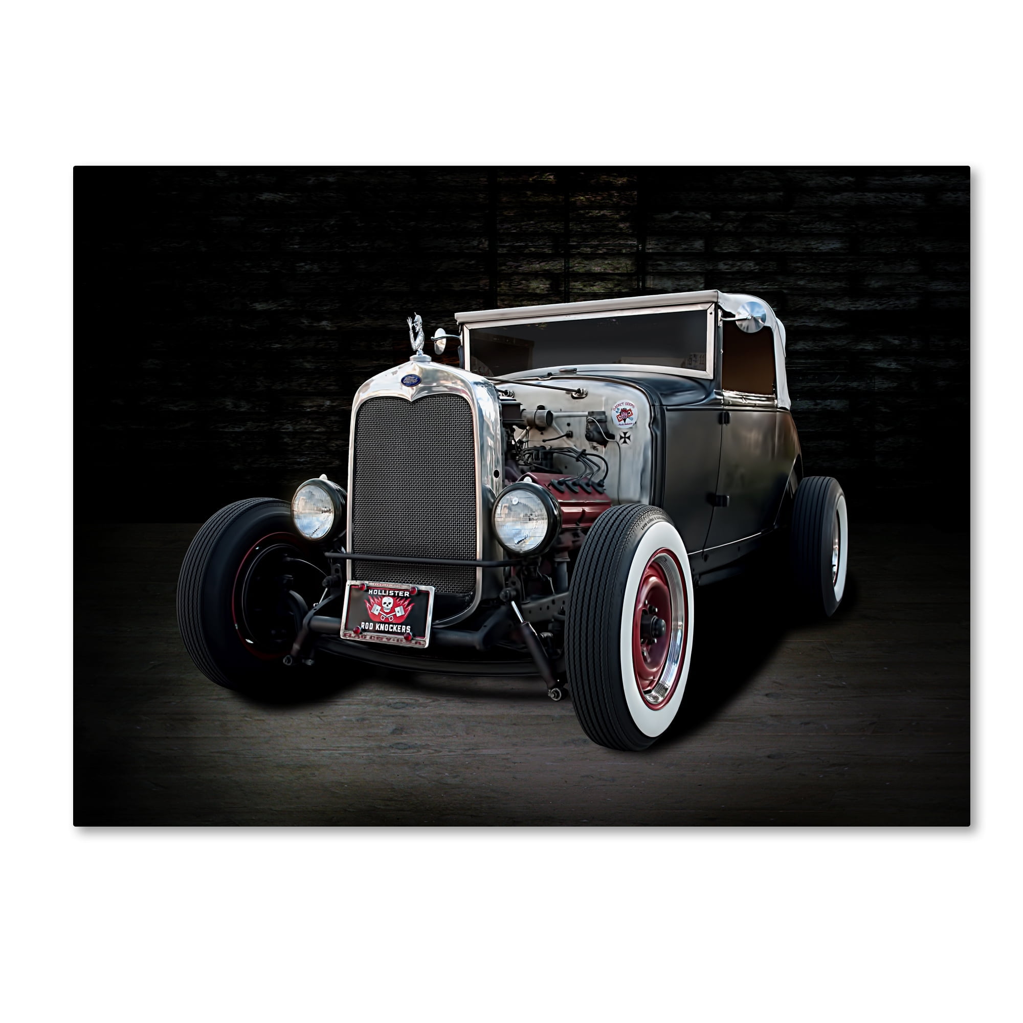 Trademark Fine Art '1930 Ford' Canvas Art by Lori Hutchison - Walmart.com