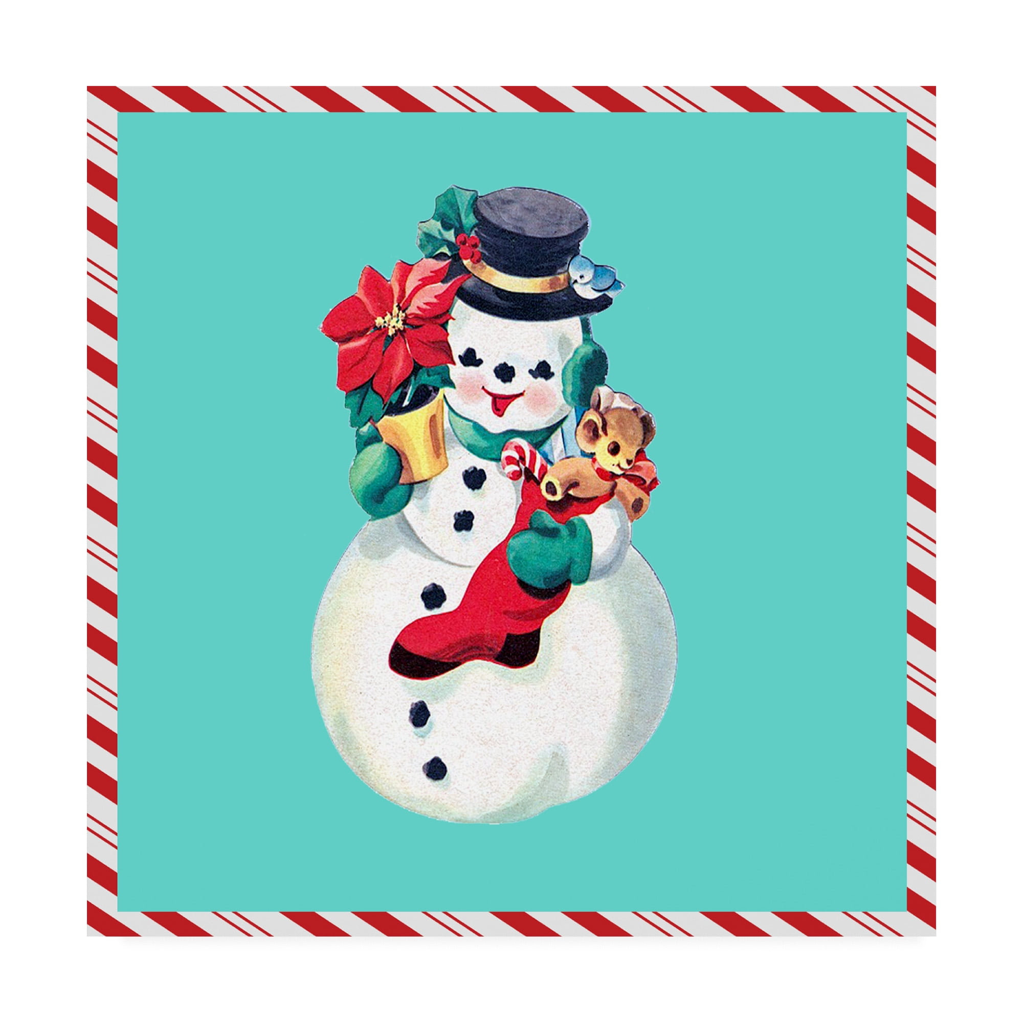 Trademark Fine Art '1955 Christmas I' Canvas Art by Alicia Ludwig ...