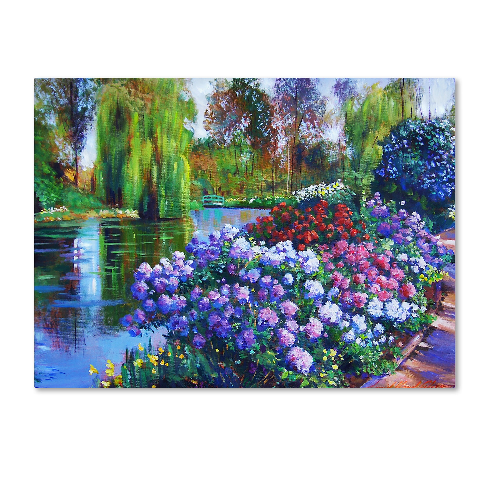 Trademark Fine Art 24x32 Still Life Canvas Wall Art 'Promise of Spring ...