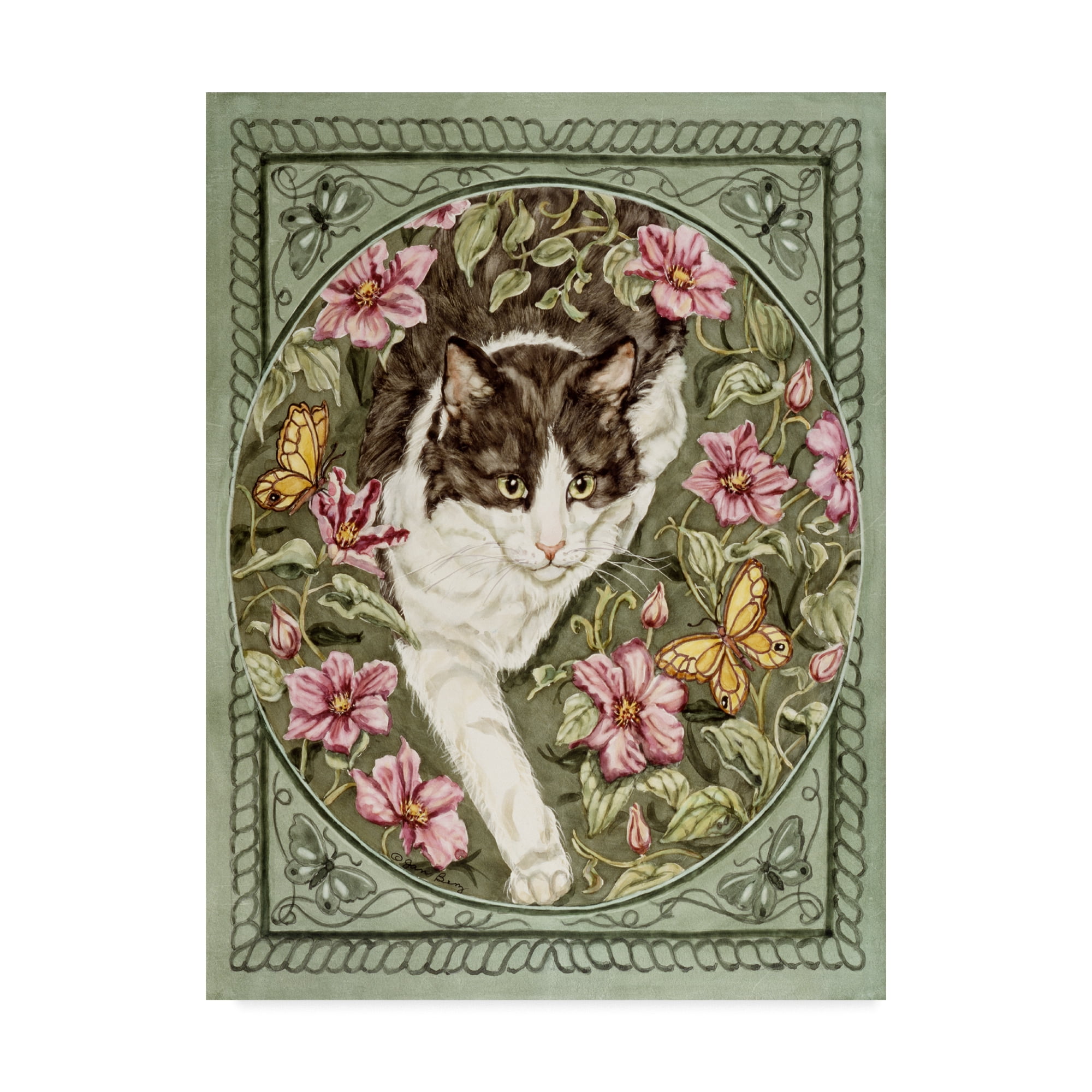 Trademark Fine Art 'A Walk On The Wild Side' Canvas Art by Jan Benz ...