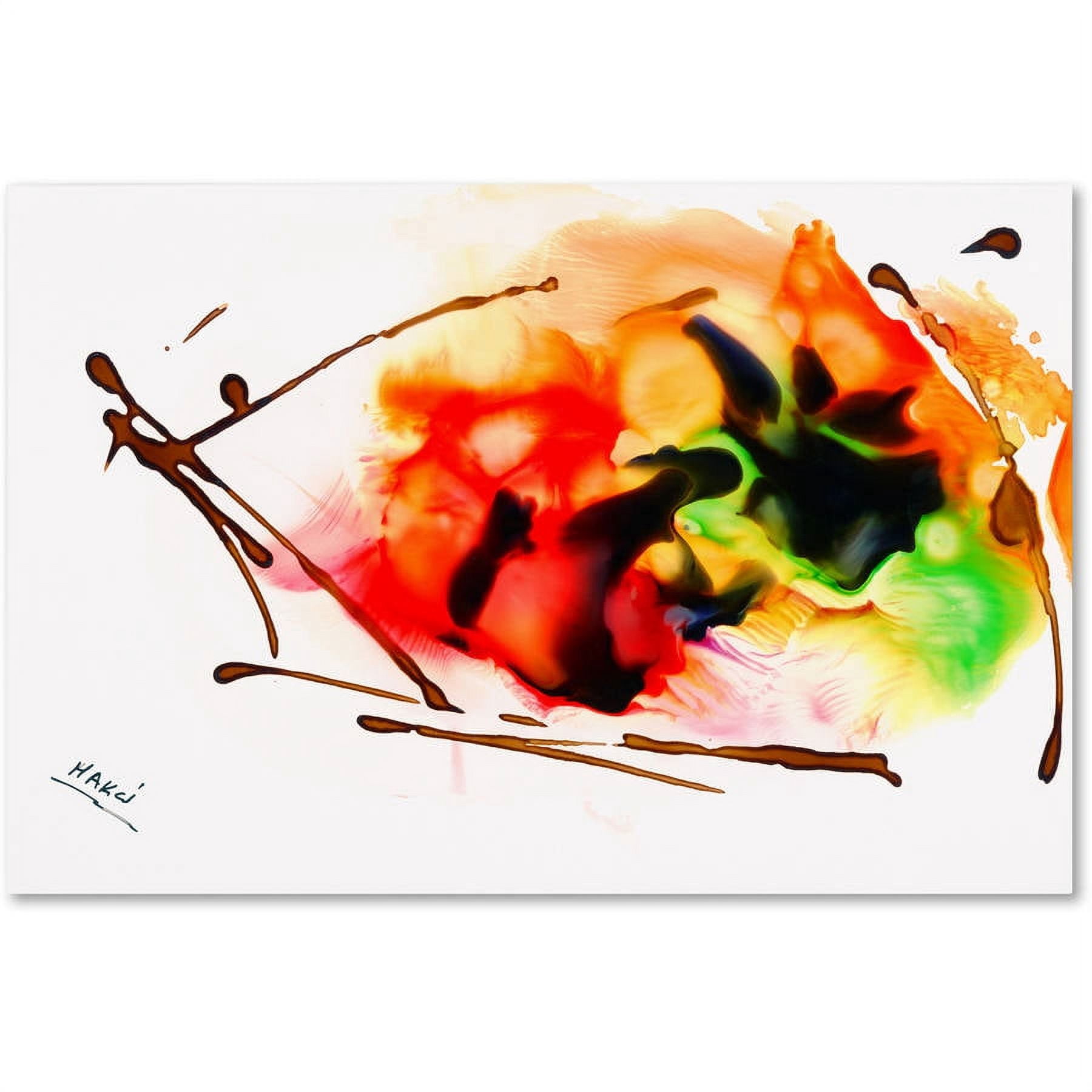 Trademark Fine Art "Abstract 05" Canvas Art by Mako - Walmart Business ...