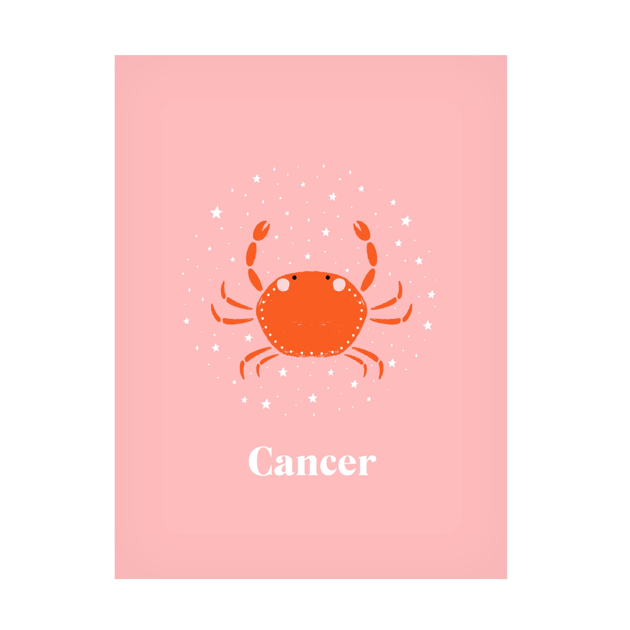 Trademark Fine Art Aislinn Simmonds Cancer Canvas Wall Art - Walmart.com