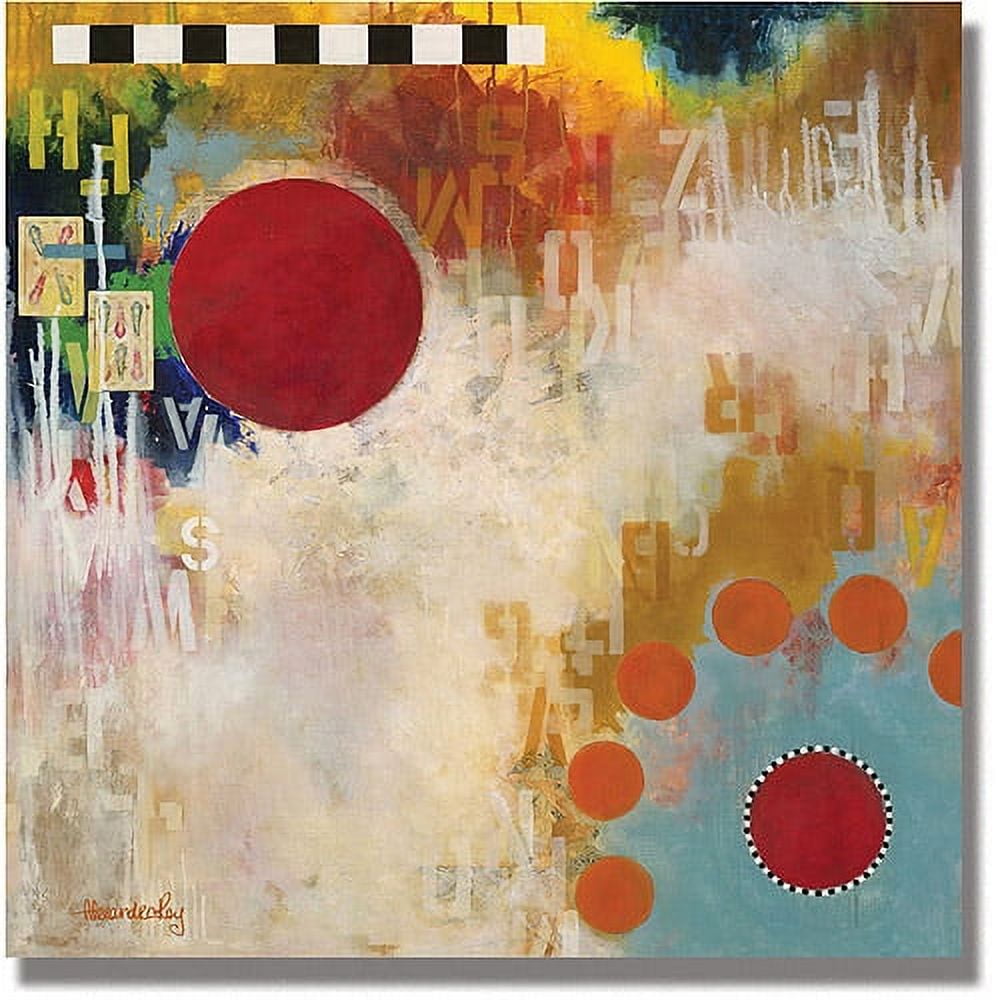 Trademark Fine Art Alexandra Rey 'The Hidden Message' Canvas Art 24x24 ...