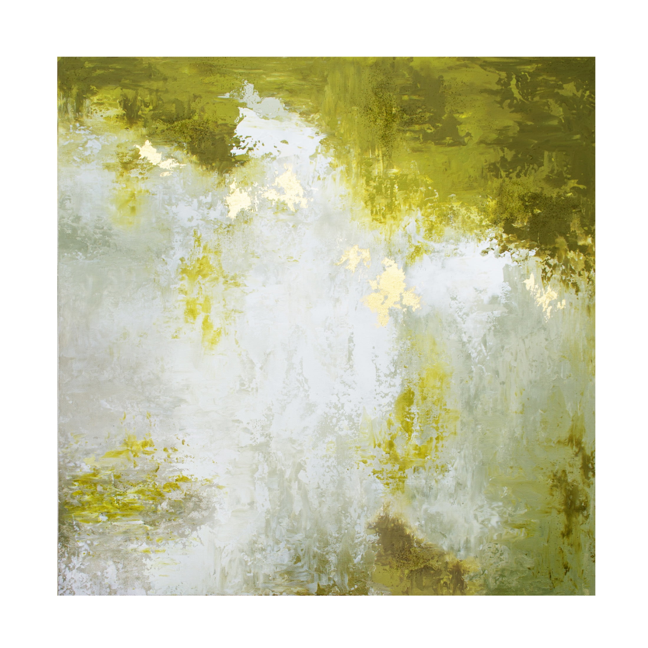 Trademark Fine Art Alyson Storms Abstract Blue Red Green 3 Canvas Wall ...