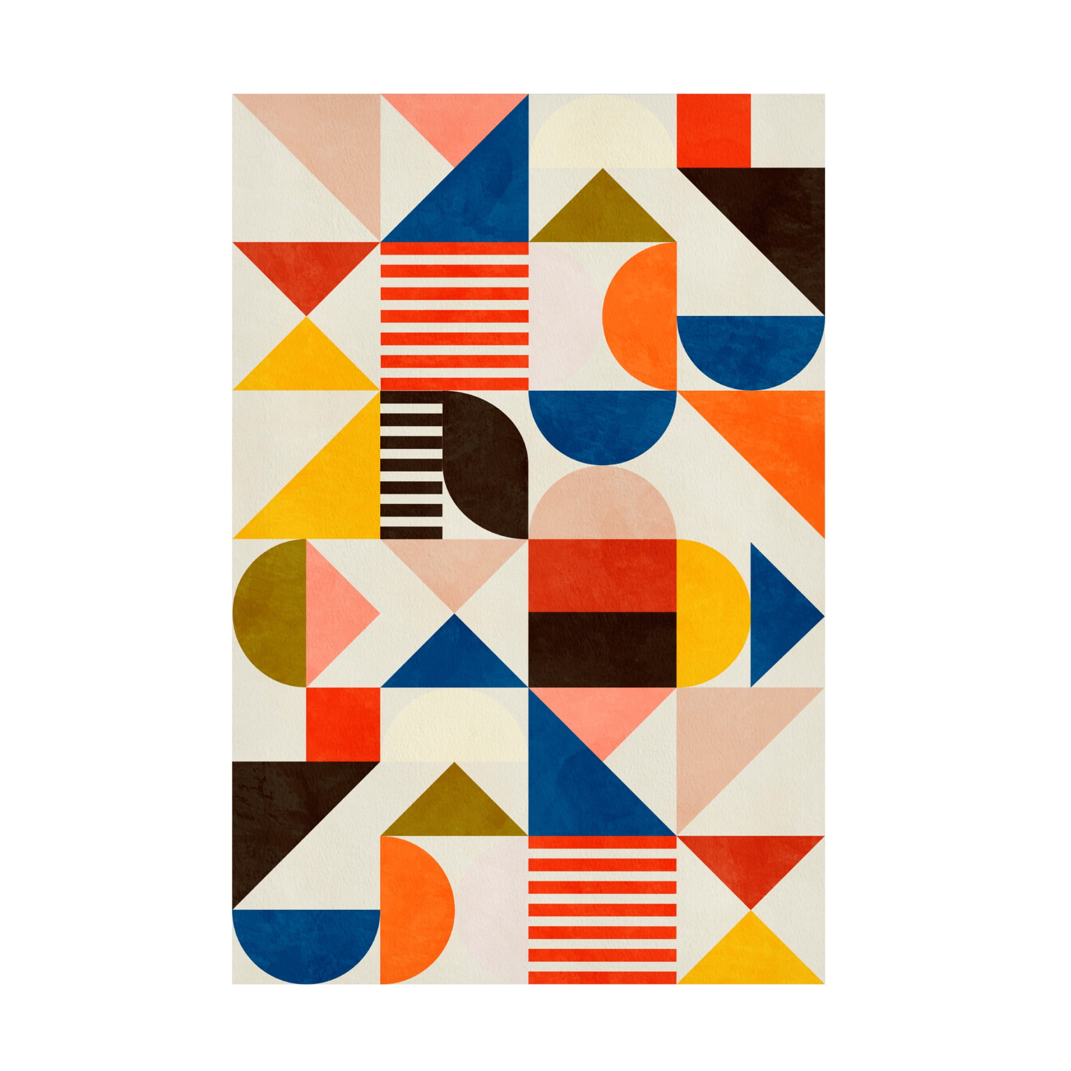 Trademark Fine Art Ana Rut Bre Bauhaus Fun Canvas Wall Art - Walmart.com