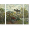 Free Shipping! Trademark Fine Art Claude Monet Artist's Garden in ...