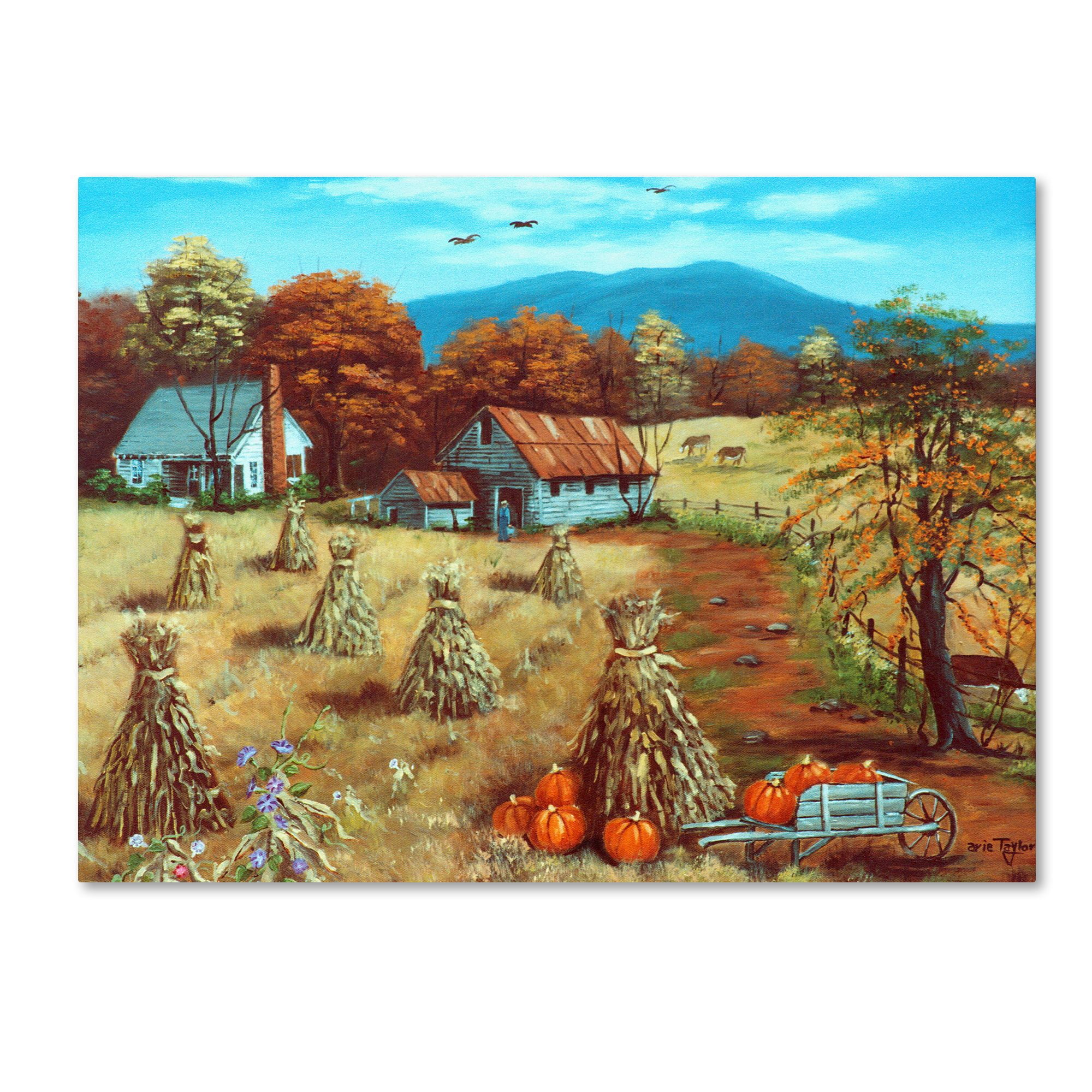 Trademark Fine Art 'Autumn' Canvas Art by Arie Reinhardt Taylor ...