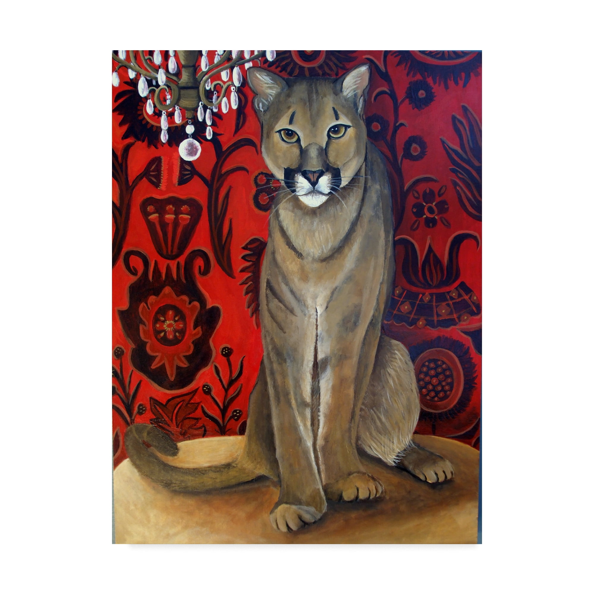 Trademark Fine Art 'Best Cougar 2' Canvas Art by Catherine A Nolin ...