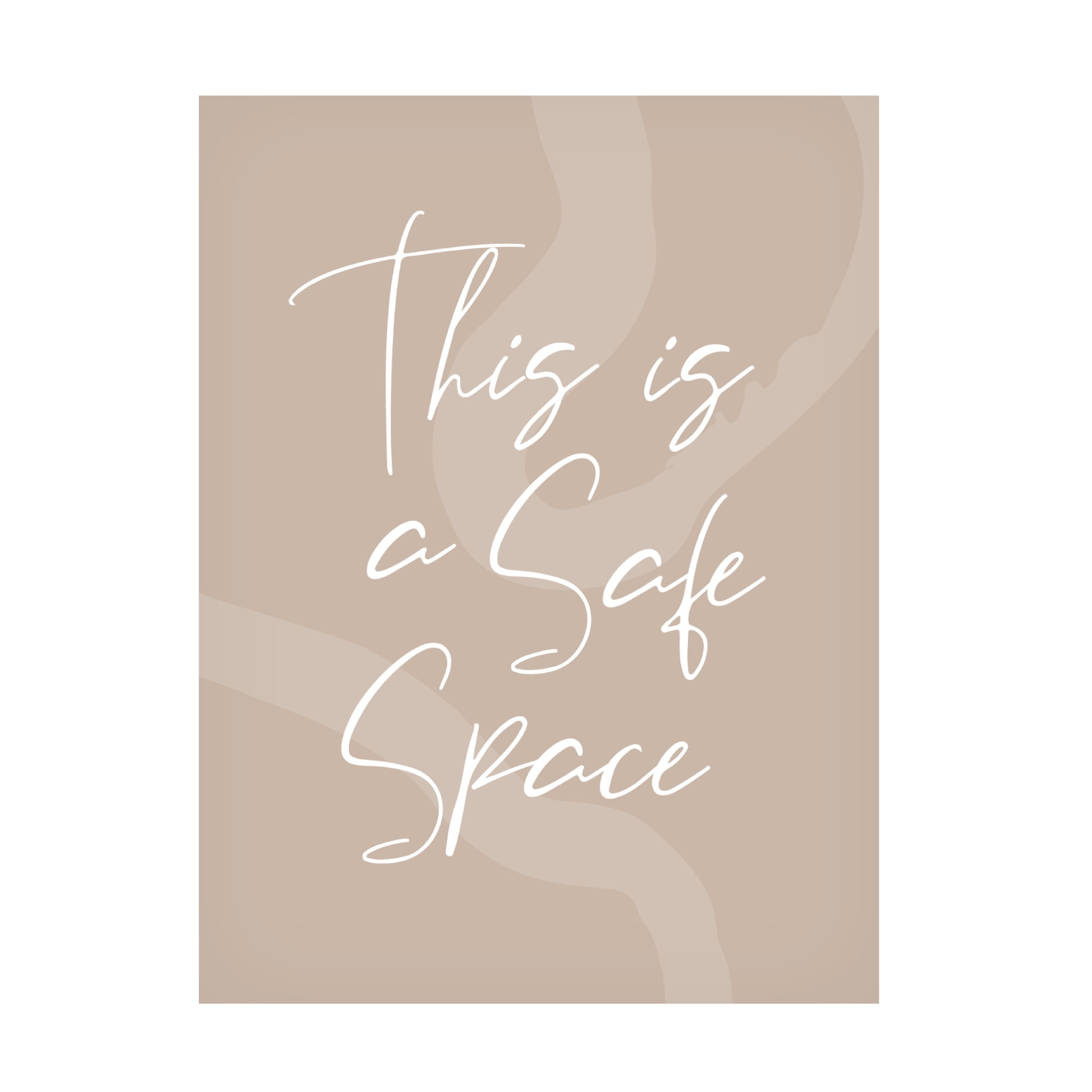 Trademark Fine Art Beth Cai This Is a Safe Space No2 Canvas Wall Art - Walmart.com