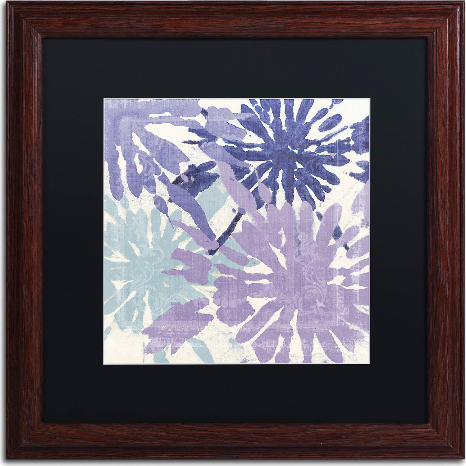 Trademark Fine Art "Blue Curry II" Canvas Art by Color Bakery, Black ...