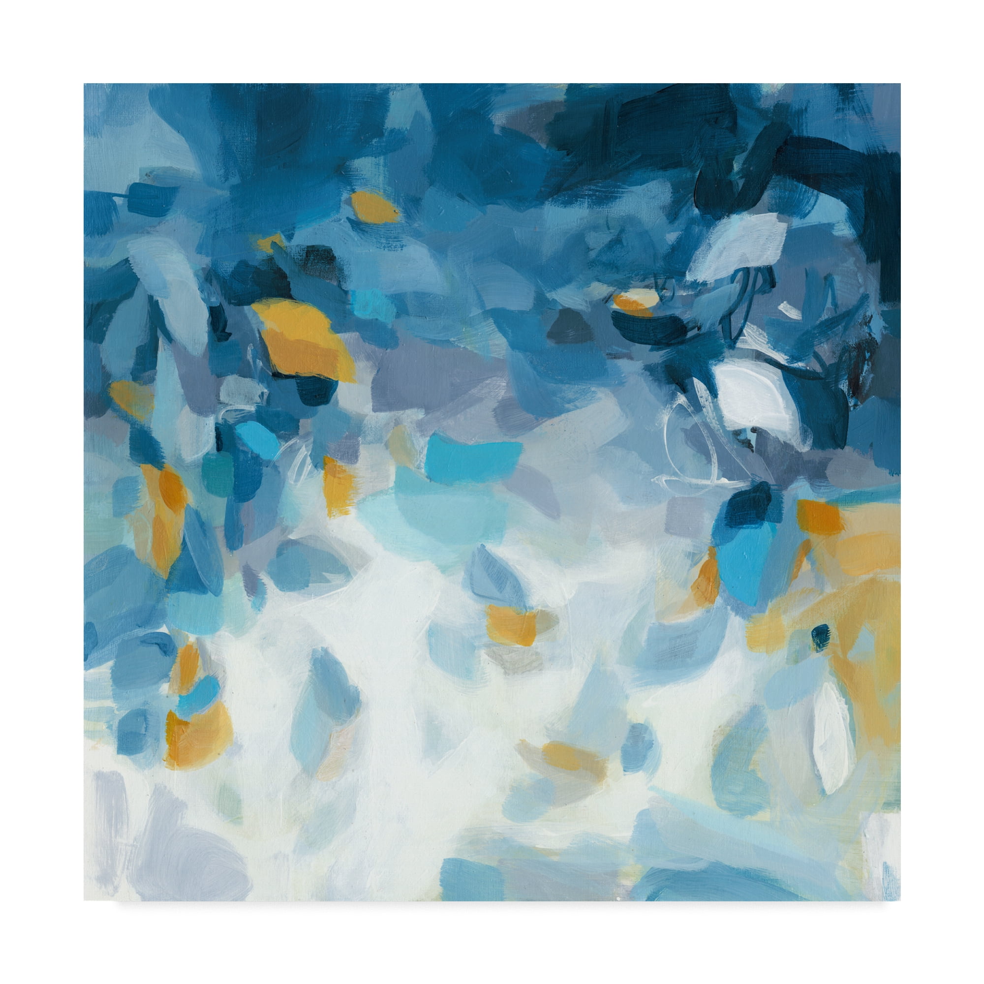 Trademark Fine Art 'Blue Dreams' Canvas Art by Christina Long - Walmart.com