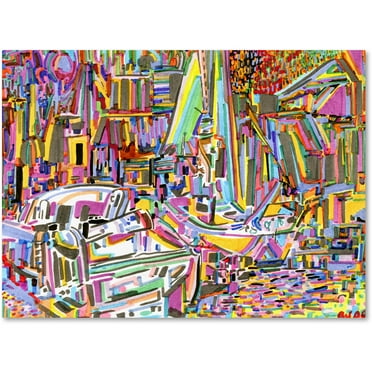 Trademark Fine Art "Goldfish" Canvas Art by Josh Byer - Walmart.com