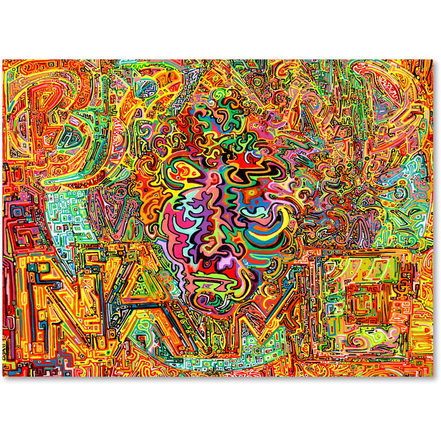 Trademark Fine Art "Brand Name" Canvas Art by Josh Byer - Walmart.com