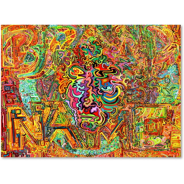 Trademark Fine Art "Brand Name" Canvas Art by Josh Byer - Walmart.com