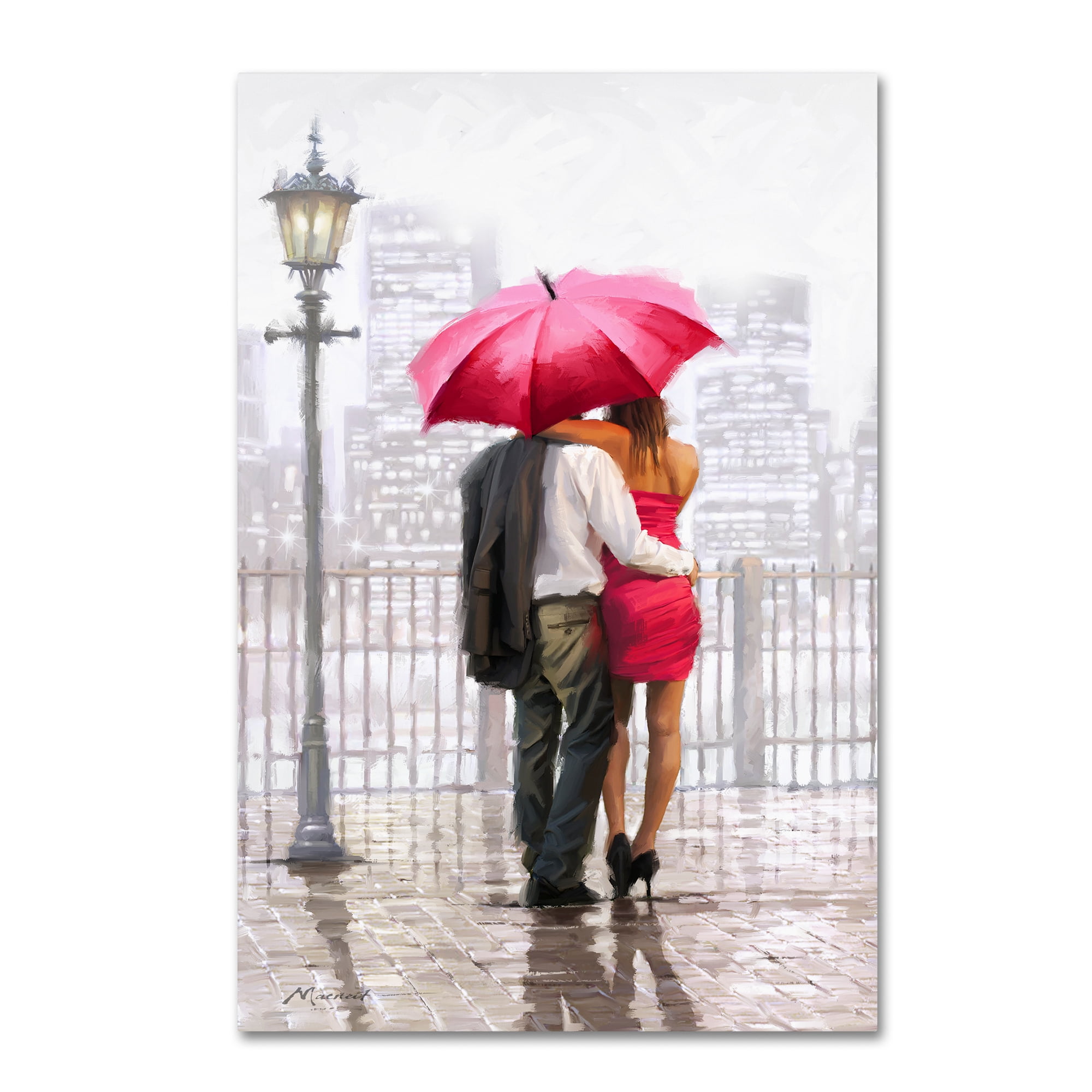 Trademark Fine Art 'Bright Lights' Canvas Art by The Macneil Studio ...