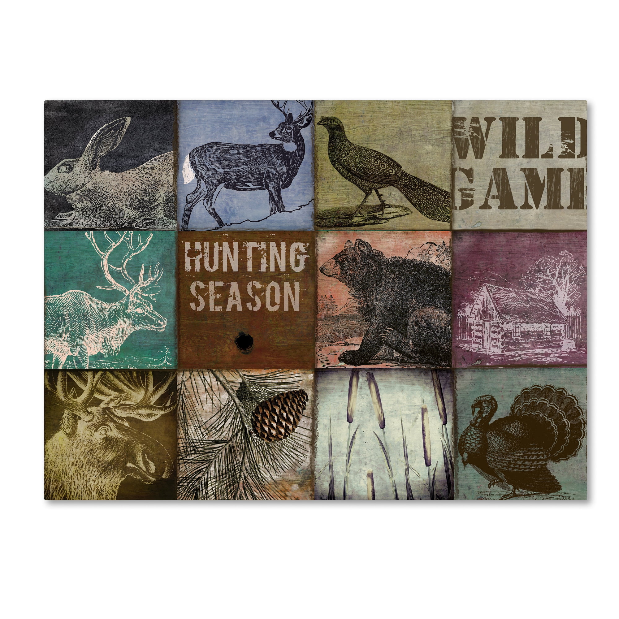 Trademark Fine Art 'Cabela Hunting Season 12' Canvas Art by Color ...