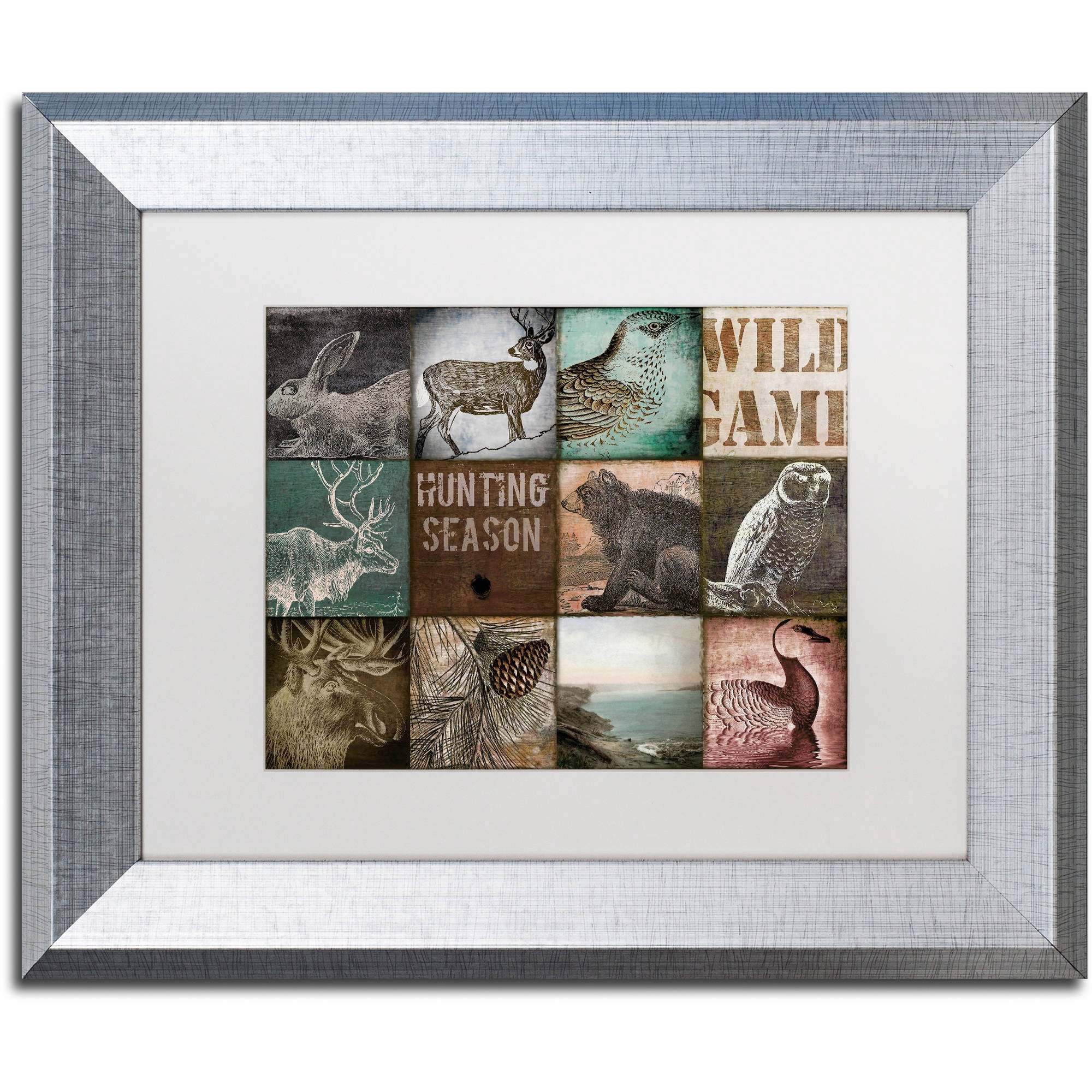 Trademark Fine Art "Cabelas" Canvas Art by Color Bakery White Matte ...