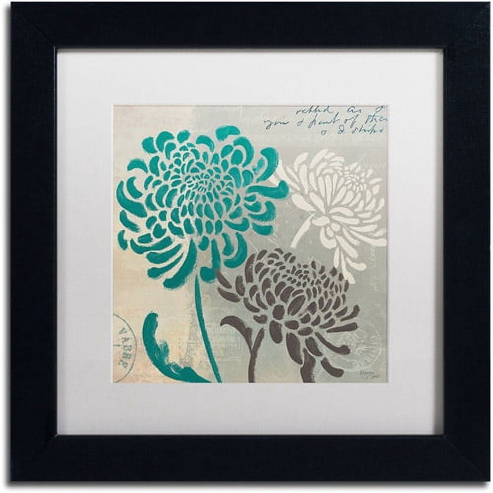 Trademark Fine Art "Chrysanthemums I" Canvas Art by Wellington Studio ...