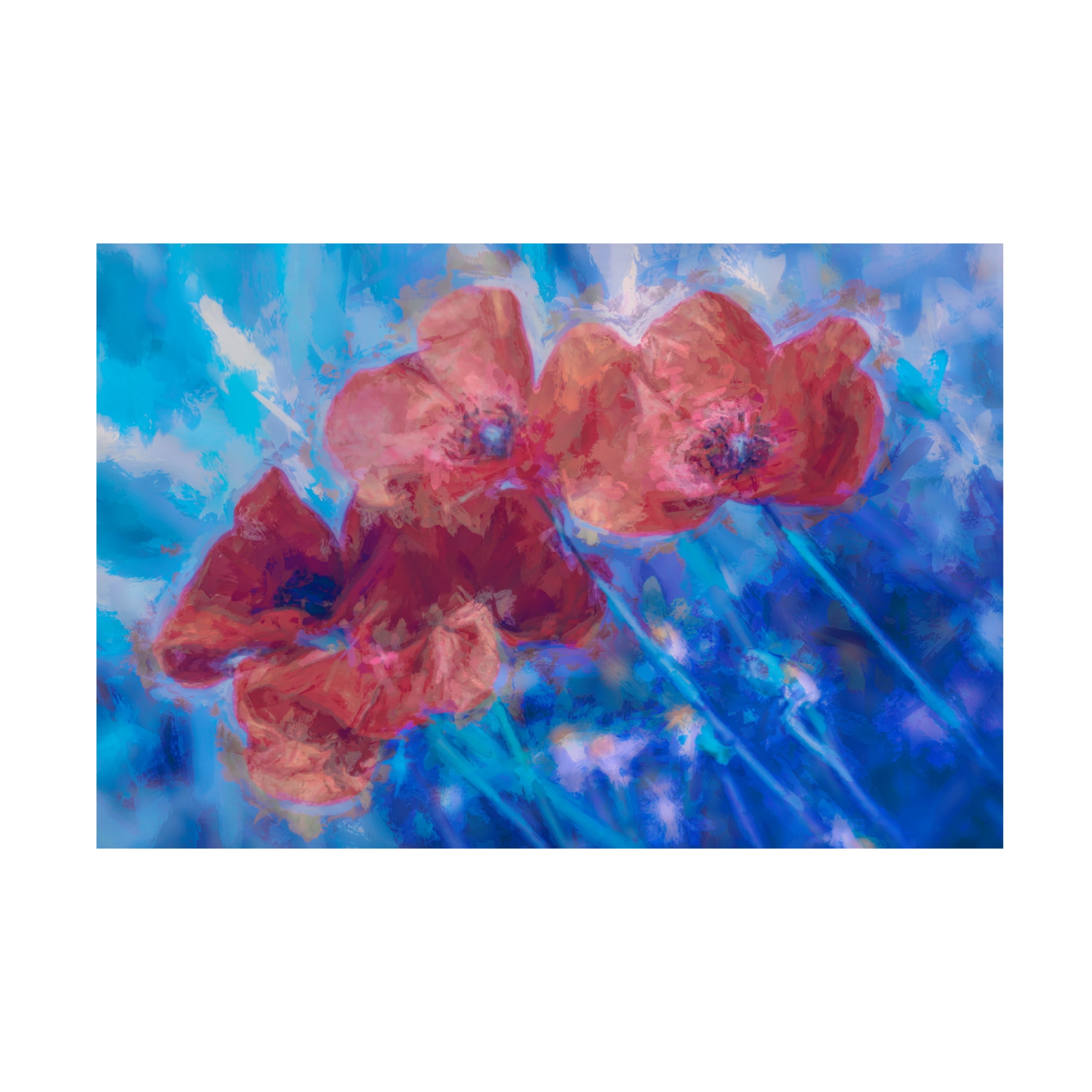 Trademark Fine Art Cicek Kiral Impressions of Spring Canvas Wall Art ...