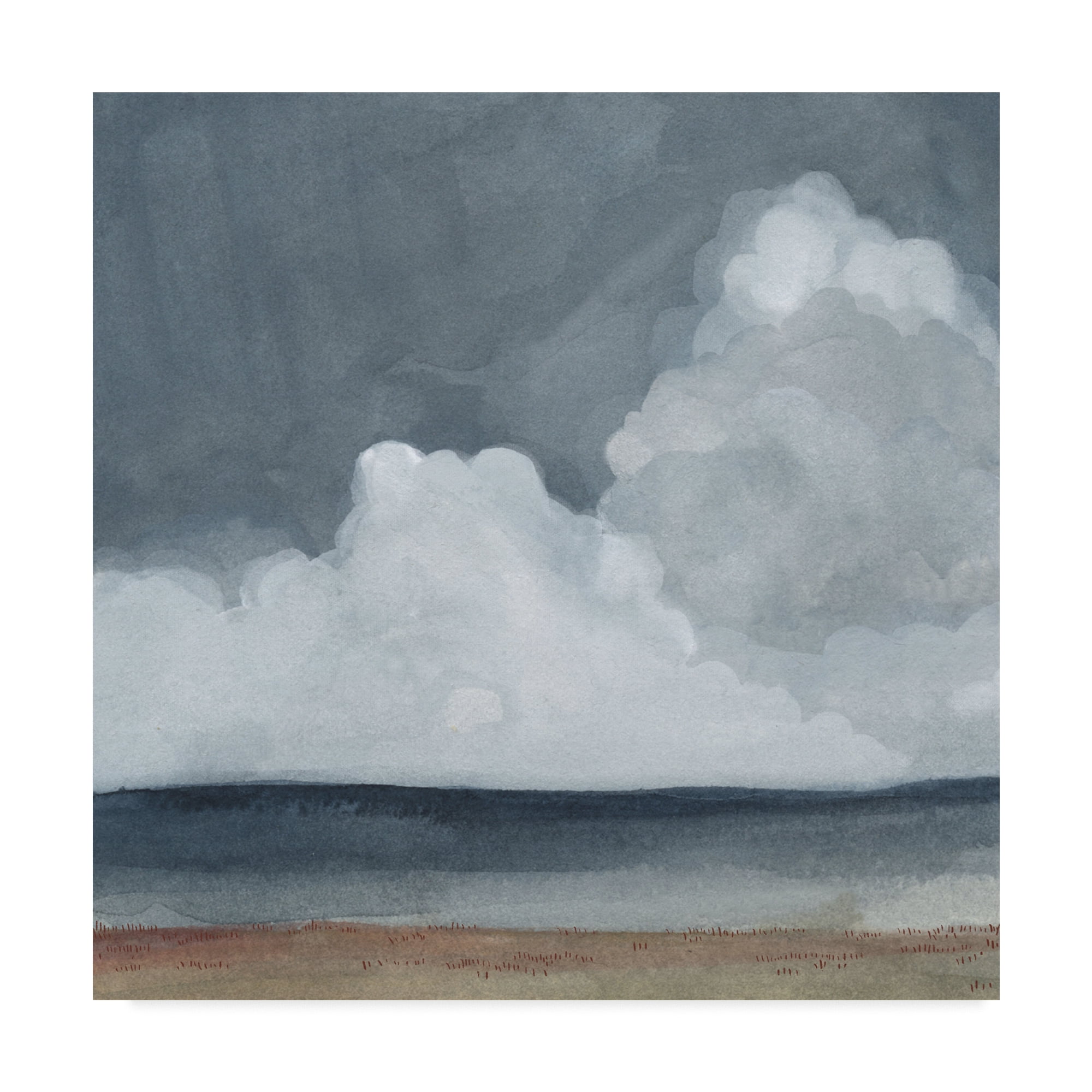 Free Shipping! Trademark Fine Art Cloud Landscape I Modern Canvas Art ...
