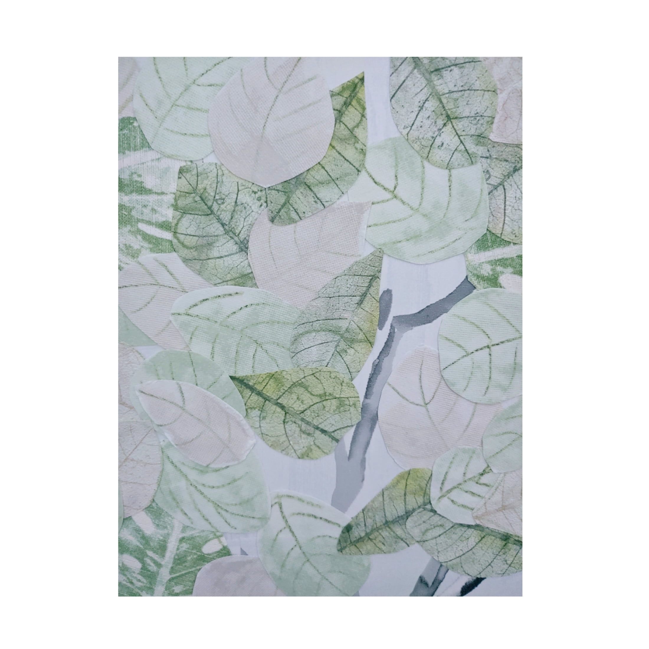 Trademark Fine Art Coco Good Aspen Spring Leaves III Canvas Wall Art ...