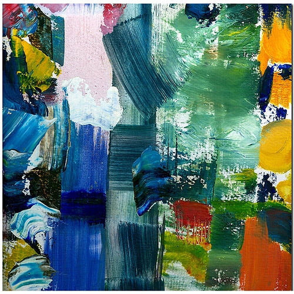 Trademark Fine Art "Color Relationships IV" Canvas Art by Michelle ...