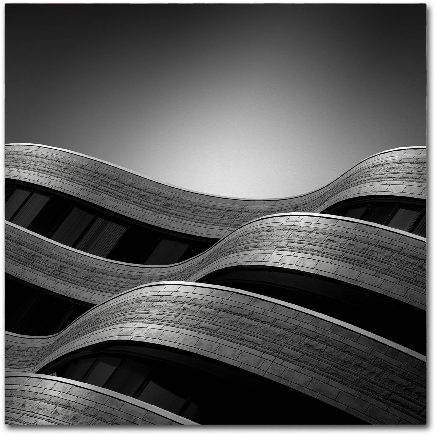 Trademark Fine Art Dave MacVicar 'The Urban Sea' 14 x 14 (ALI0868 ...
