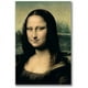 Trademark Fine Art "Detail of the Mona Lisa" Canvas Wall Art by ...