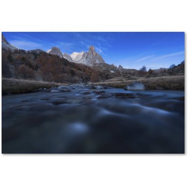 Trademark Fine Art "Double Rainbow" Canvas Art by Mathieu Rivrin ...