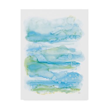 Trademark Fine Art 'City Scene II' Canvas Art by Melissa Wang - Walmart.com