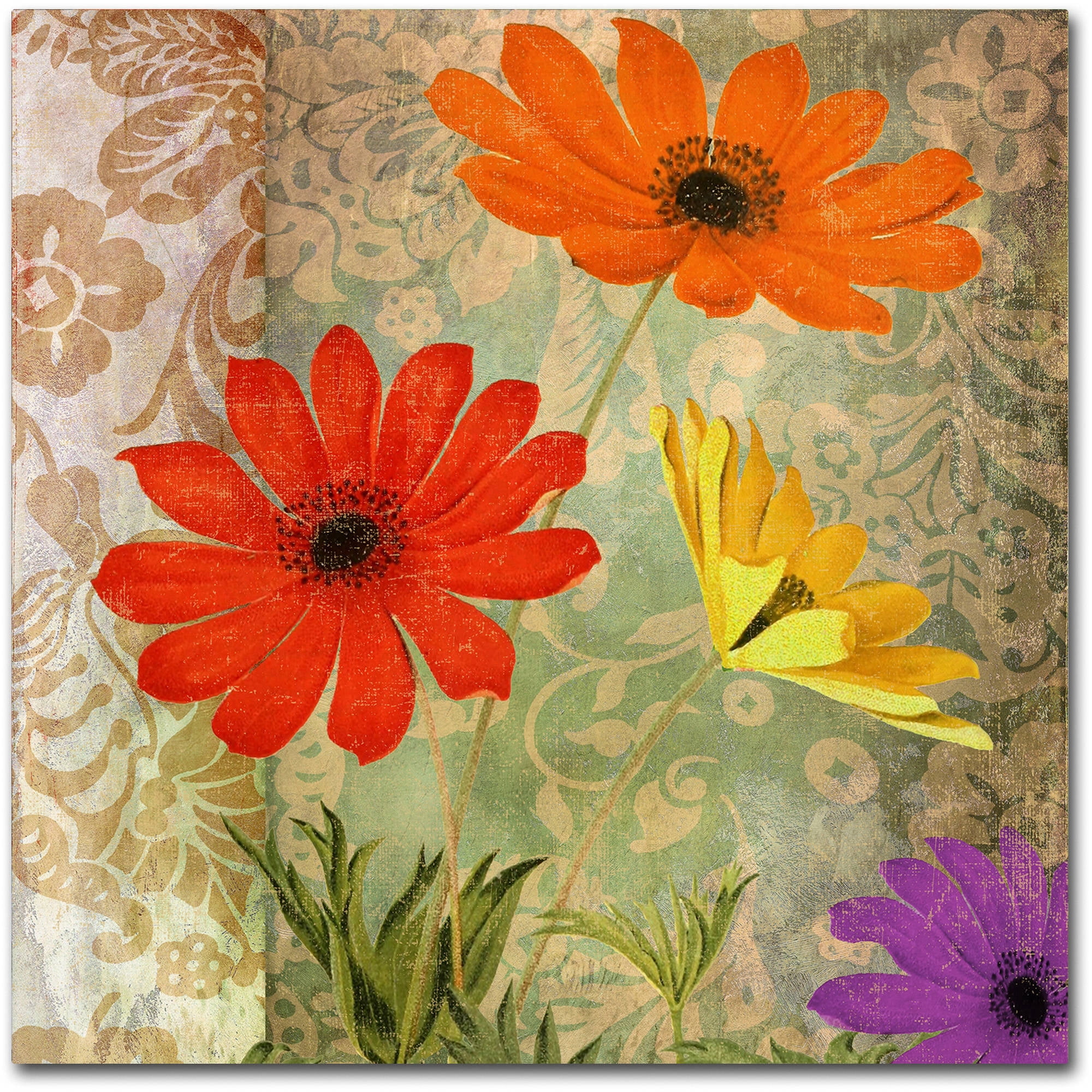 Trademark Fine Art "Fiesta I" Canvas Art by Color Bakery - Walmart.com