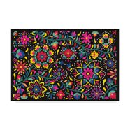 Trademark Fine Art 'Garden Getaway Tile VII Blue' Canvas Art by Laura Marshall - Walmart.com