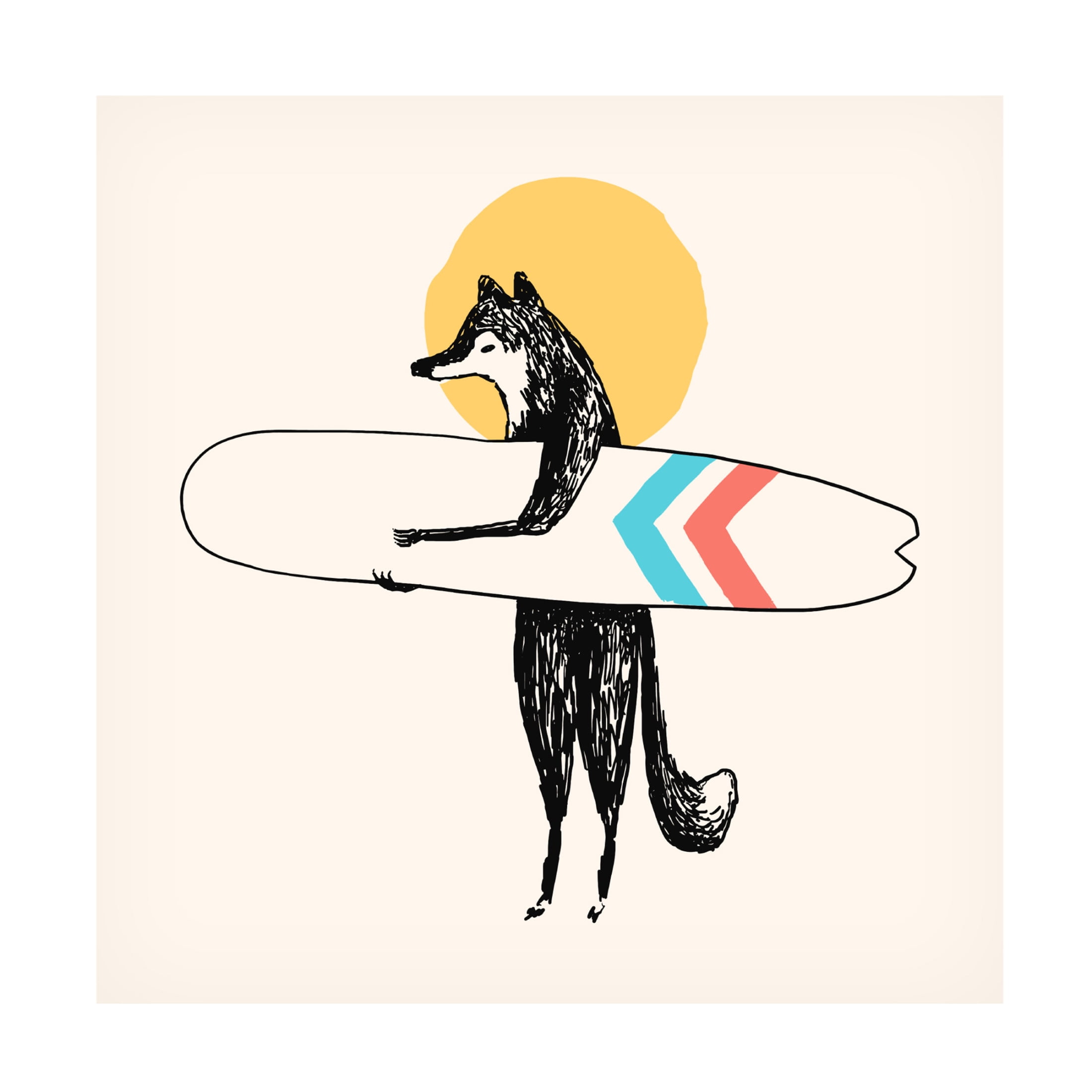 Trademark Fine Art Florent Bodart Here Comes the Sun Canvas Wall Art ...