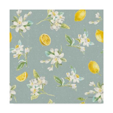 Trademark Fine Art 'Floursack Lemon V' Canvas Art by Danhui Nai ...