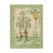 Trademark Fine Art 'Folk Bear' Canvas Art by Robin Betterley - Walmart.com