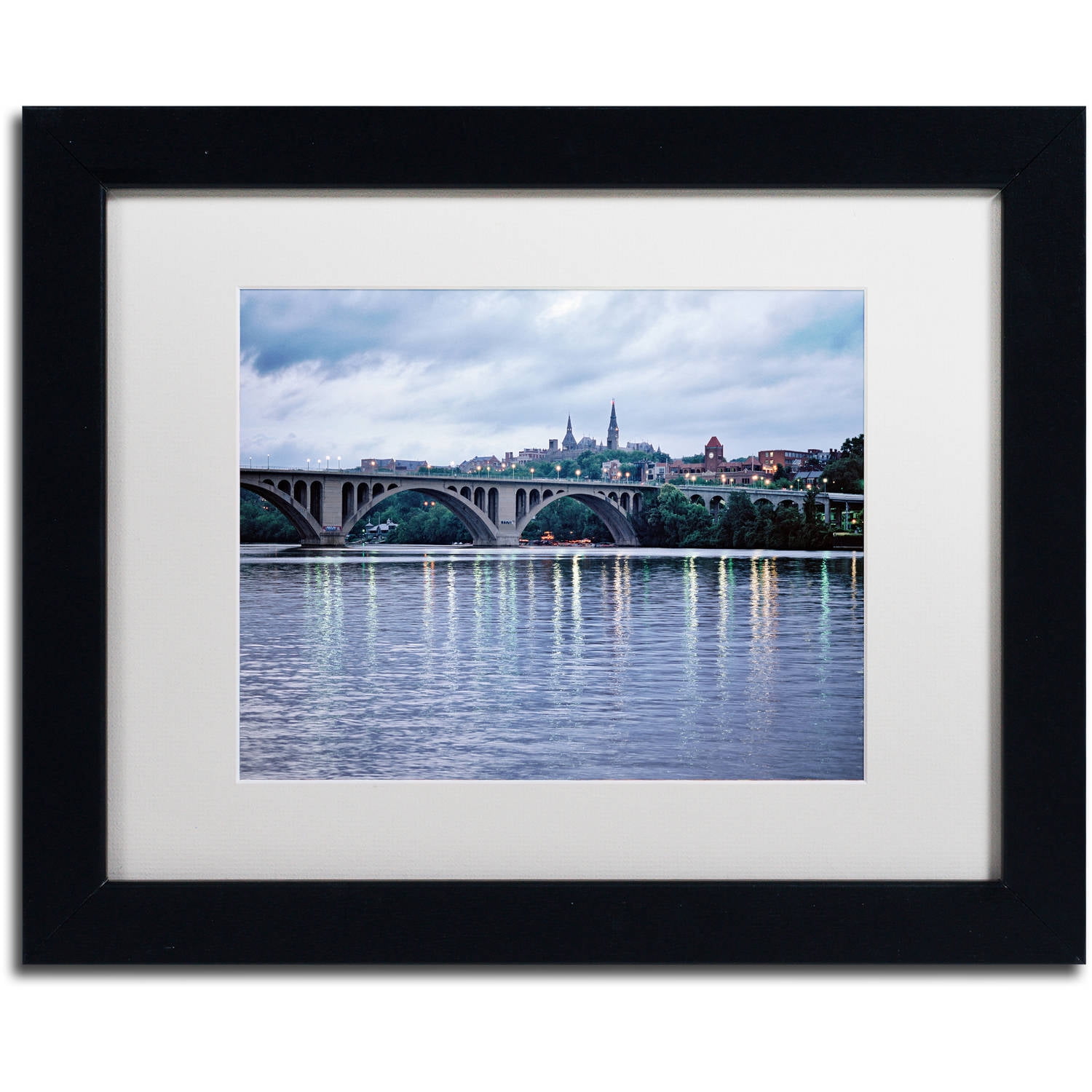 Trademark Fine Art "Georgetown-Key Bridge" Canvas Art by Gregory O ...