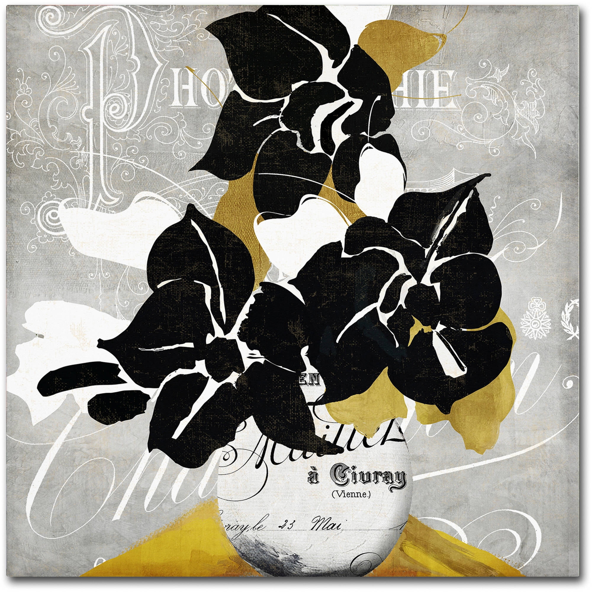 Trademark Fine Art Georgette I Canvas Art by Color Bakery, Vintage ...