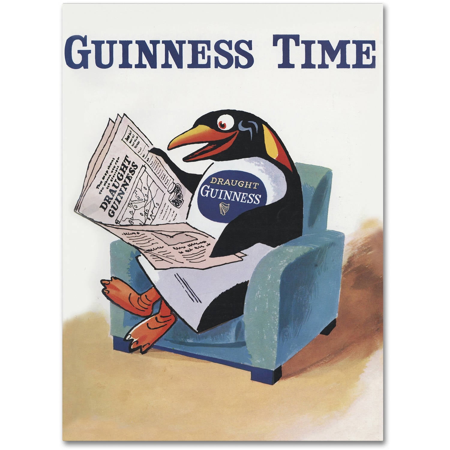 Free Shipping! Trademark Fine Art Guinness Time II Vintage Pub Beer ...
