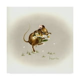 Trademark Fine Art 'He Loves Me Mouse' Canvas Art by Peggy Harris ...