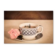 Trademark Fine Art 'Rose Garden Tea' Canvas Art by Susan Rios - Walmart.com