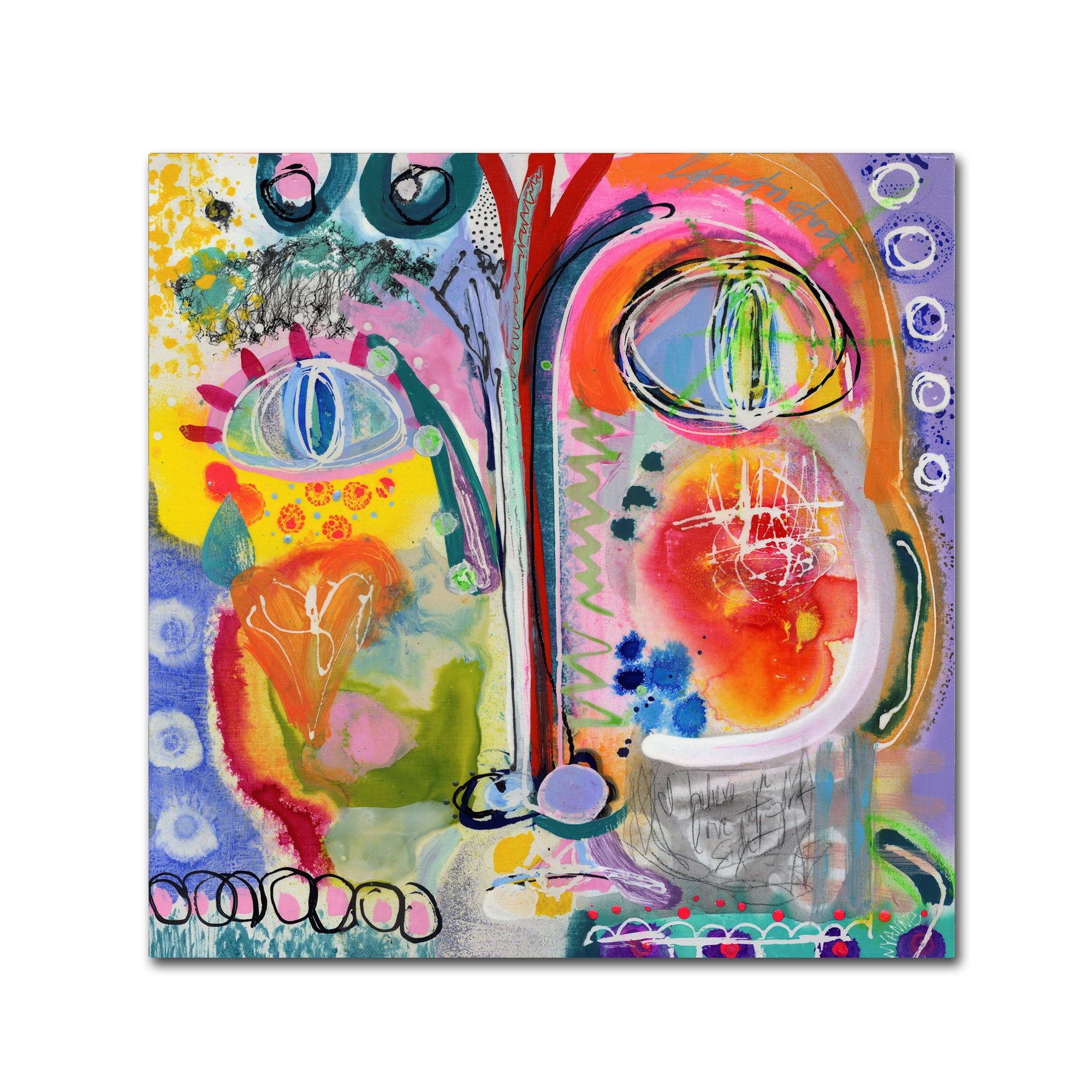 Trademark Fine Art 'I Believe In Love At First Sight' Canvas Art by ...