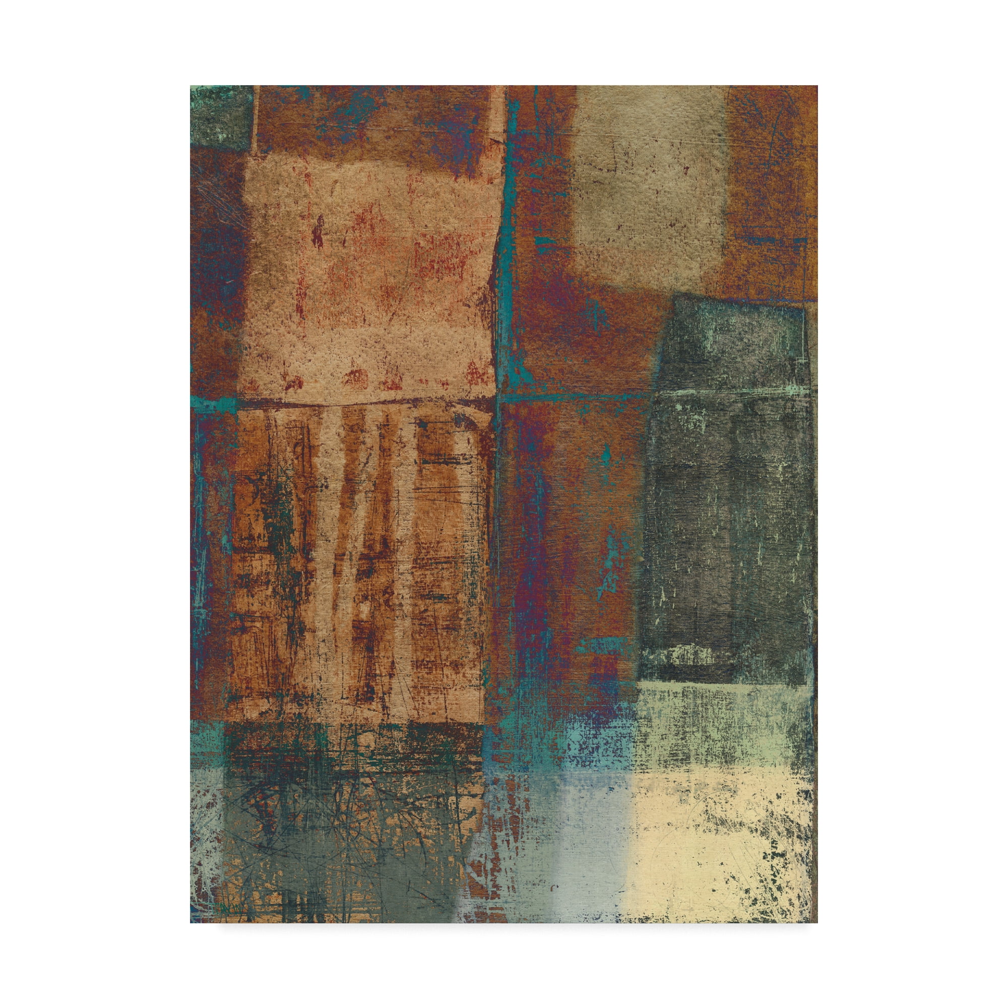 Trademark Fine Art 'Jade Earth II' Canvas Art by Vision Studio ...