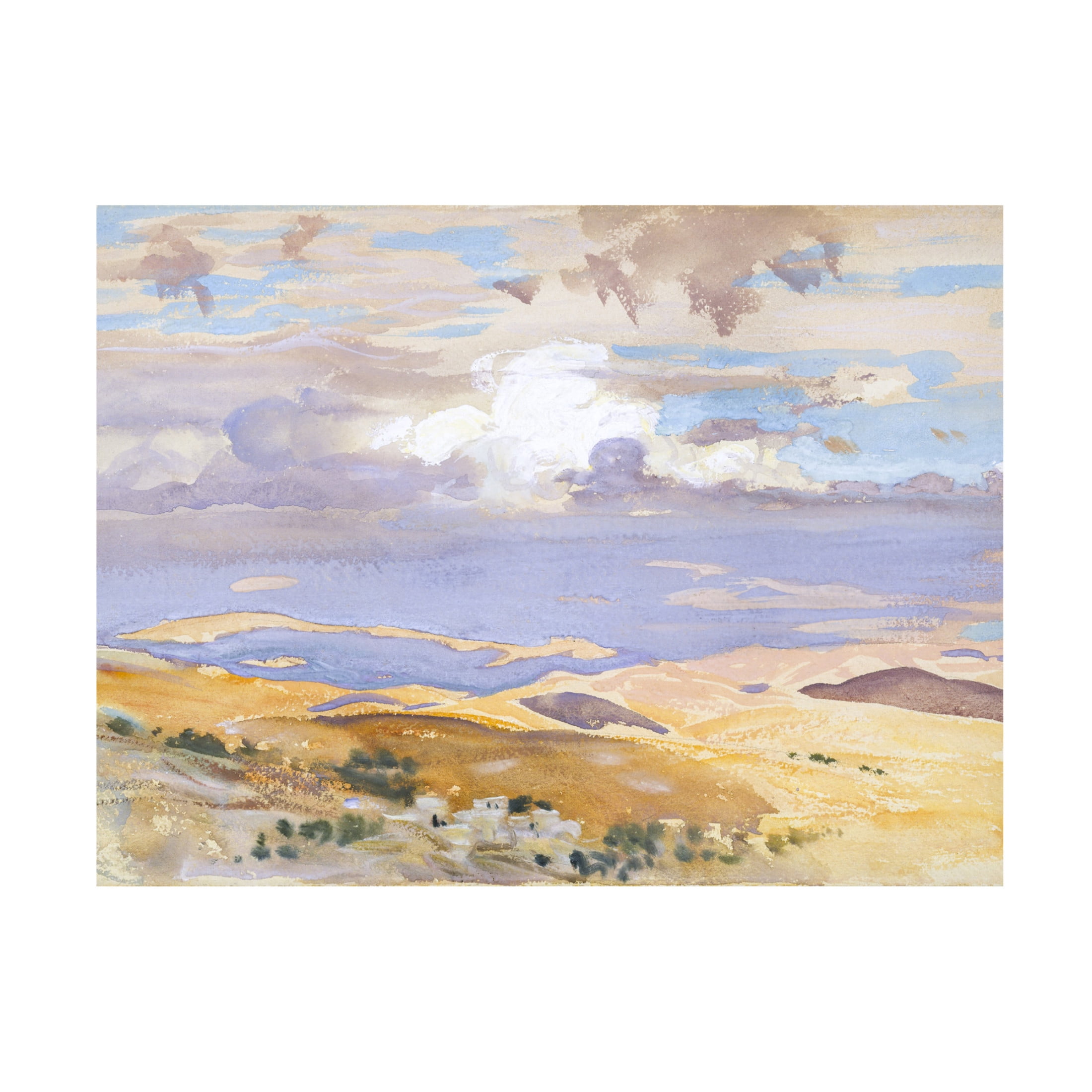 Trademark Fine Art John Singer Sargent Landscapes III Canvas Wall Art ...