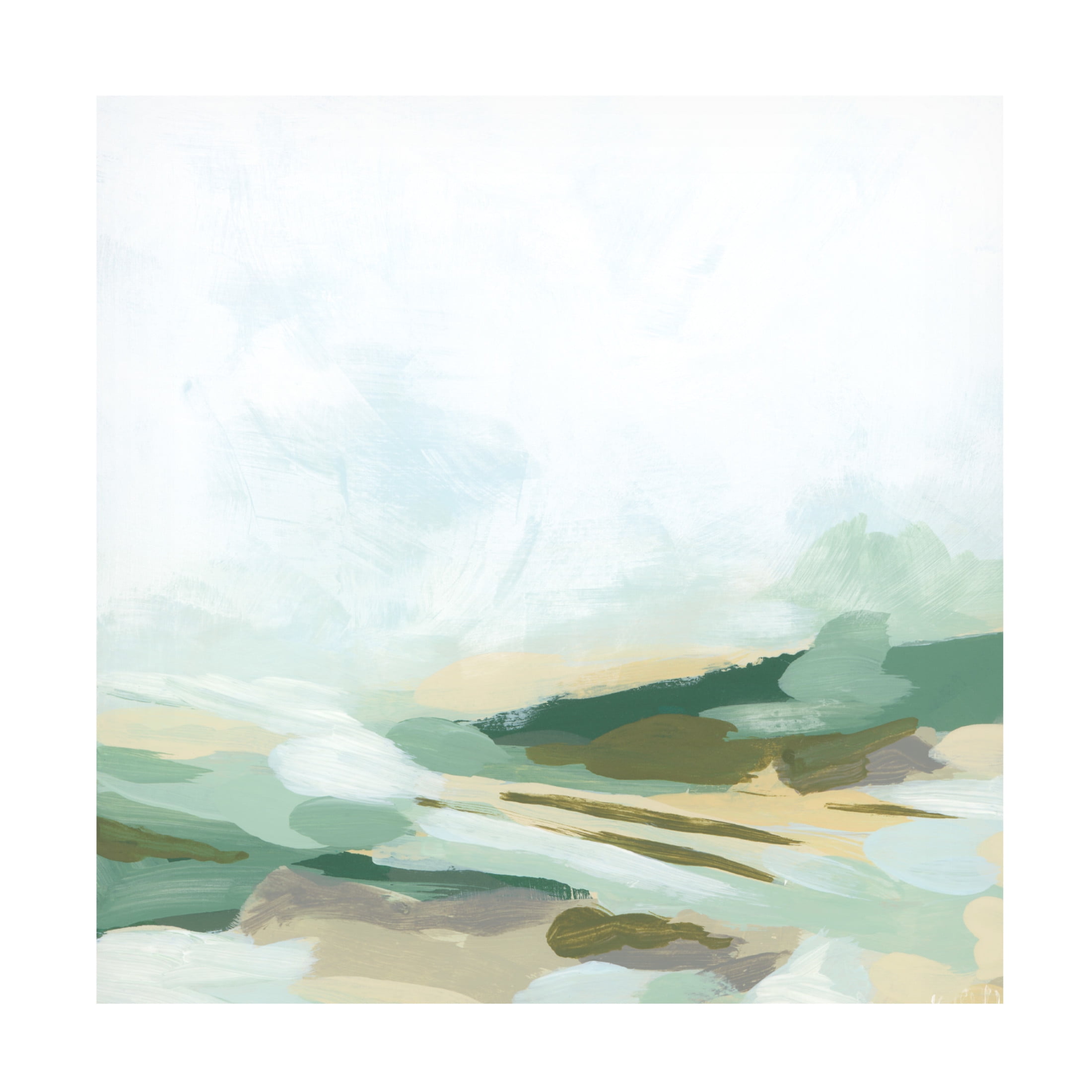 Trademark Fine Art June Erica Vess Valley Lane II Canvas Wall Art ...