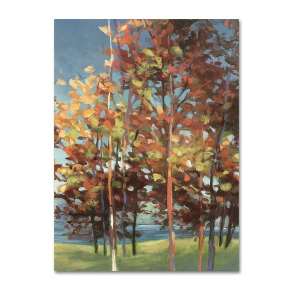 Trademark Fine Art 'Pretty Birds Neutral III' Canvas Art by Julia ...