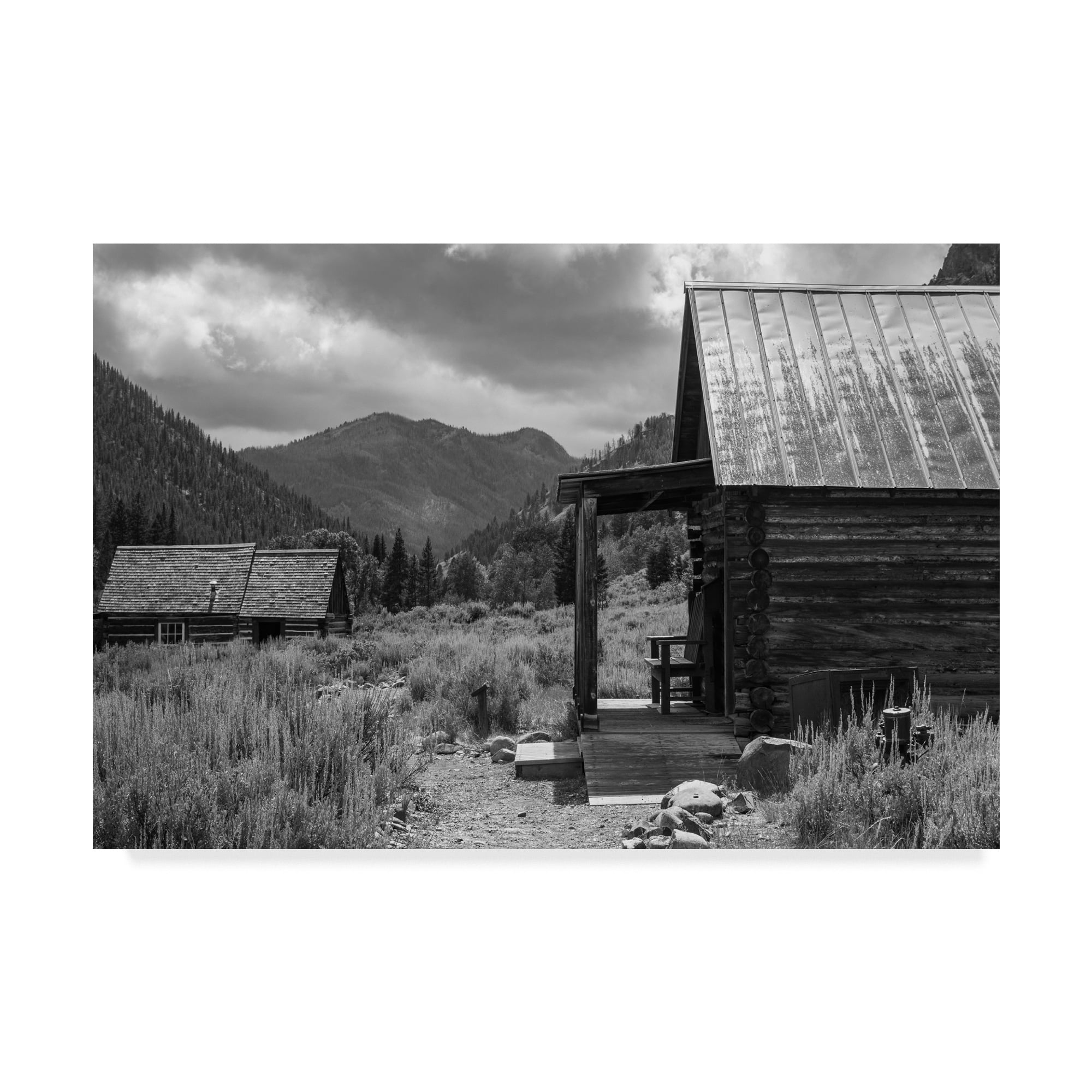 Trademark Fine Art Landscape Canvas Art ' Cter Ghost Town ' by Brenda ...